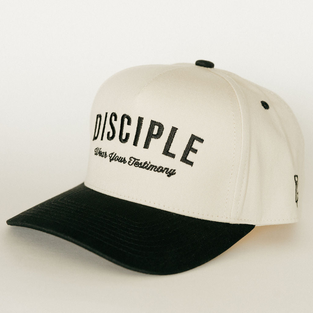 Disciple Wear Your Testimony - Bone & Black – Disciple Habit